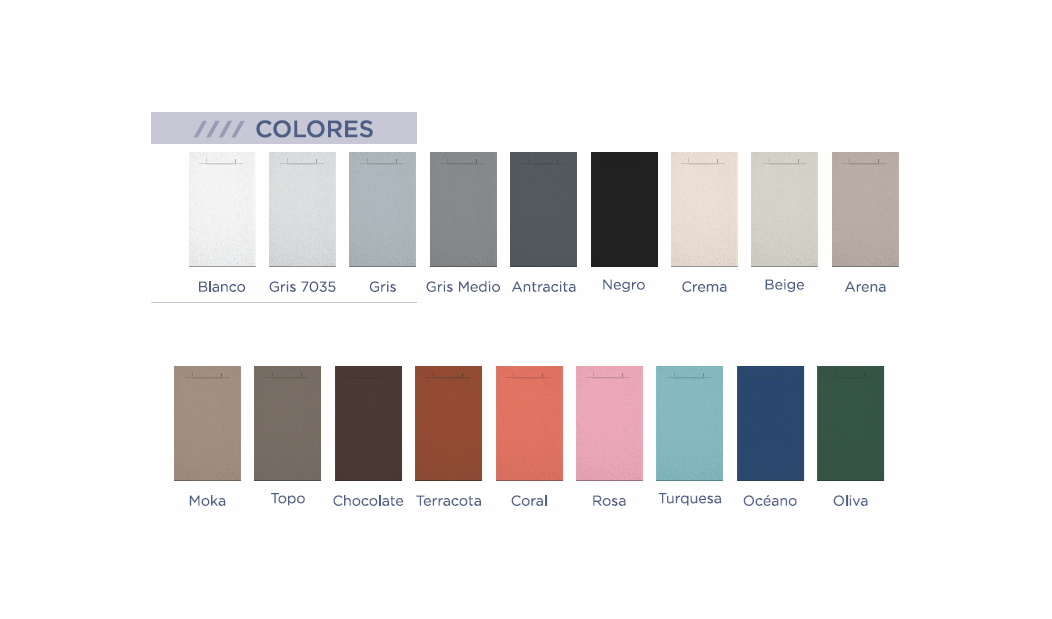 PLATO DE DUCHA RESINA STONE CACH DUPLACH NUEVO | Marmoles...